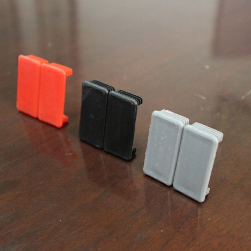 Rubber Unistrut Plastic End Caps 1 5 8" Plastic