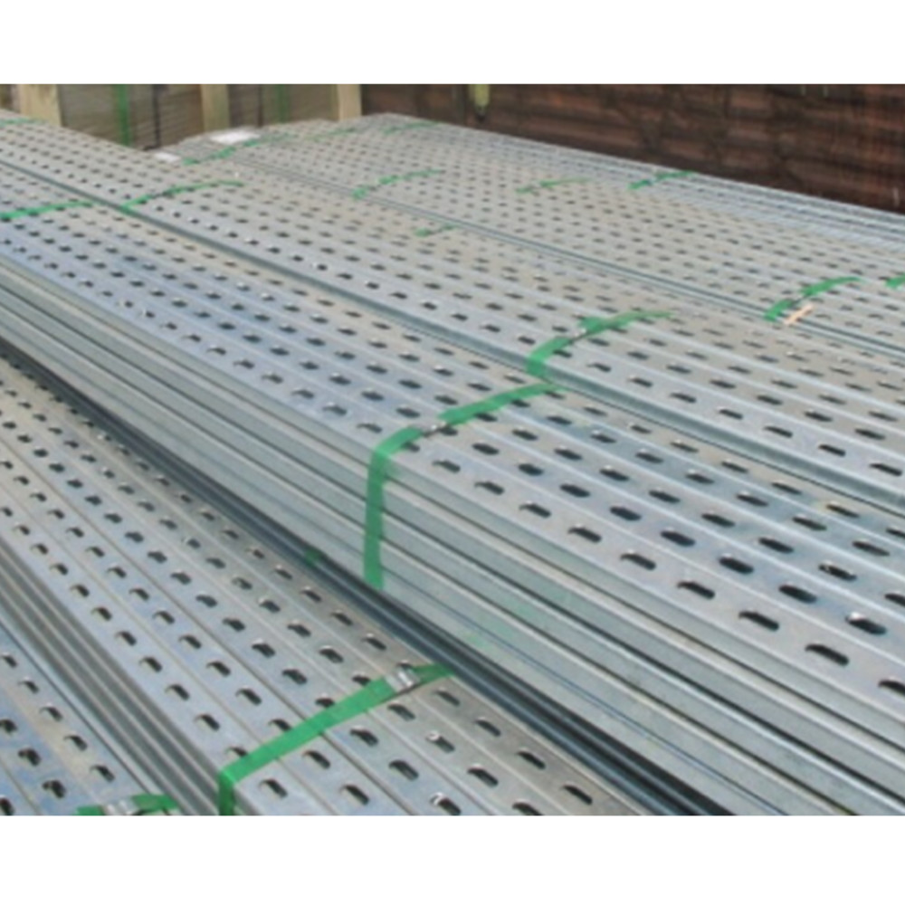 Pre Galvanized Galvanized Steel Strut Channel Unistrut Sheet Perforated ...